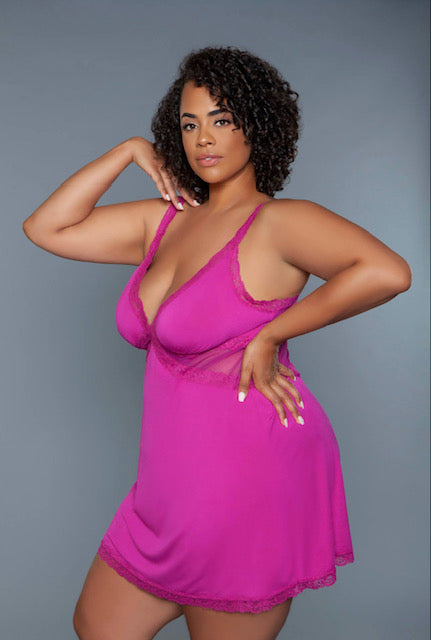 Sassy Sheer Slip (Plus Available ) – Lavender Wisp Lingerie