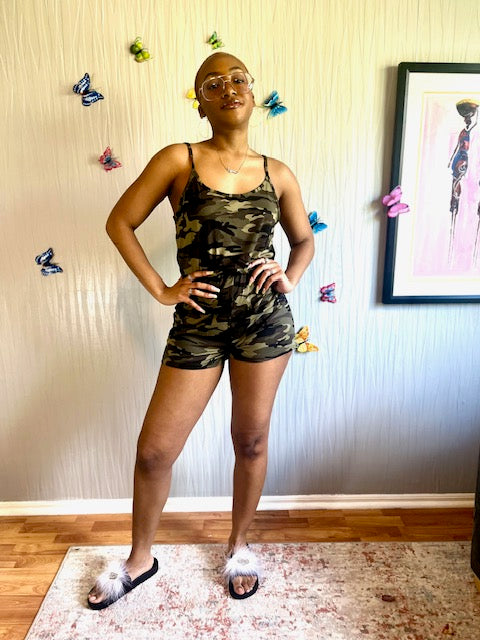 Camo Cutie Romper – Lavender Wisp Lingerie